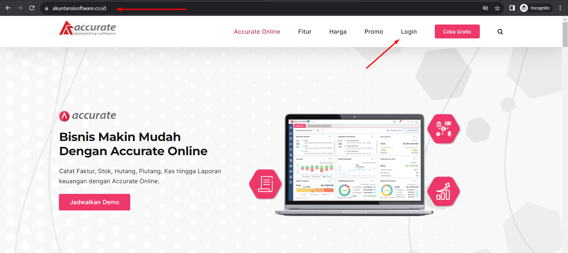 2 Cara Login Accurate Online - akuntansisoftware.co.id