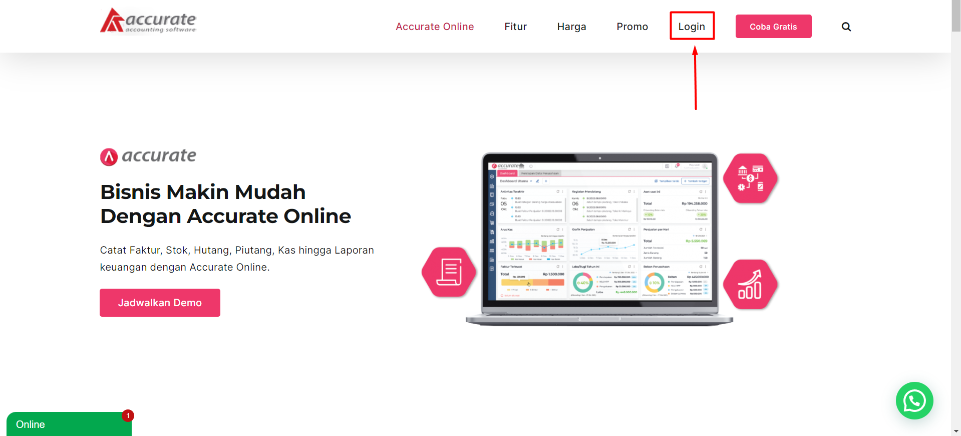 Registrasi Akun Accurate Online - akuntansisoftware.co.id